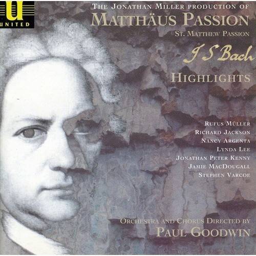 Bach St Matthew Passion-Highlights - Walmart.com