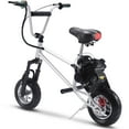 MotoTec 49cc Gas Mini Bike V2 Silver - Walmart.com