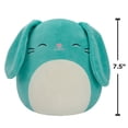 Squishmallows 7.5 inch Teal Rabbit Regan - Ultra Soft Plush Toy for ...