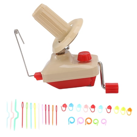 Yarn Winder Portable Household Hand Operated Handheld Low Noise Yarn ...