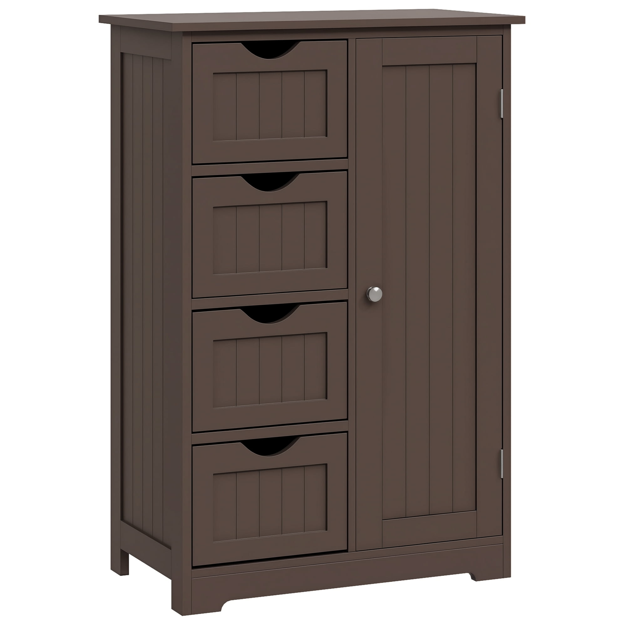 Click here for Kleankin Bathroom Storage Cabinet With 4 Drawers A... prices
