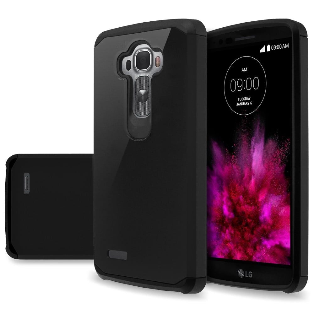 LG G4 Case, Slim Hybrid [Shock/Impact] Absorption Dual Layer Case ...