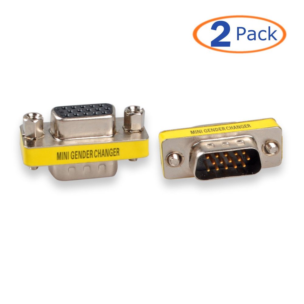 SVGA Connector, EpicDealz DB HD New 15 VGA SVGA KVM Male to Female ...