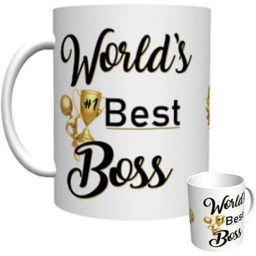The Office "World's Best Boss" Ceramic Coffee Mug | 20 ounces - Walmart.com