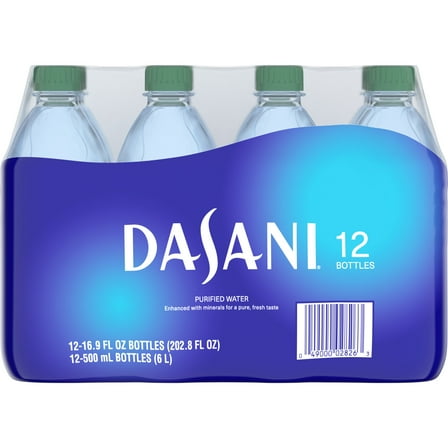 DASANI Purified Water Bottles, 16.9 fl oz, 32 Pack - Walmart.com