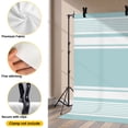 Aqua Striped Backdrops for Photography, Modern Farmhouse Stripe ...