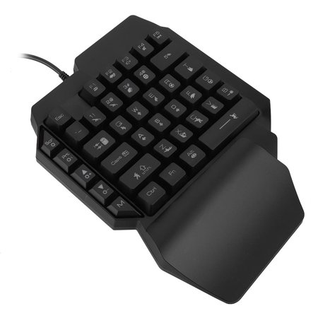 ANGGREK Keyboard For PUBG,Left-handed Gaming Keyboard,One‑Handed ...