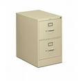 HON 2 Drawers Vertical Lockable Filing Cabinet, Putty - Walmart.com