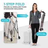 Able Life Walker Lite Plus, Adjustable Stand Upright Walker for ...