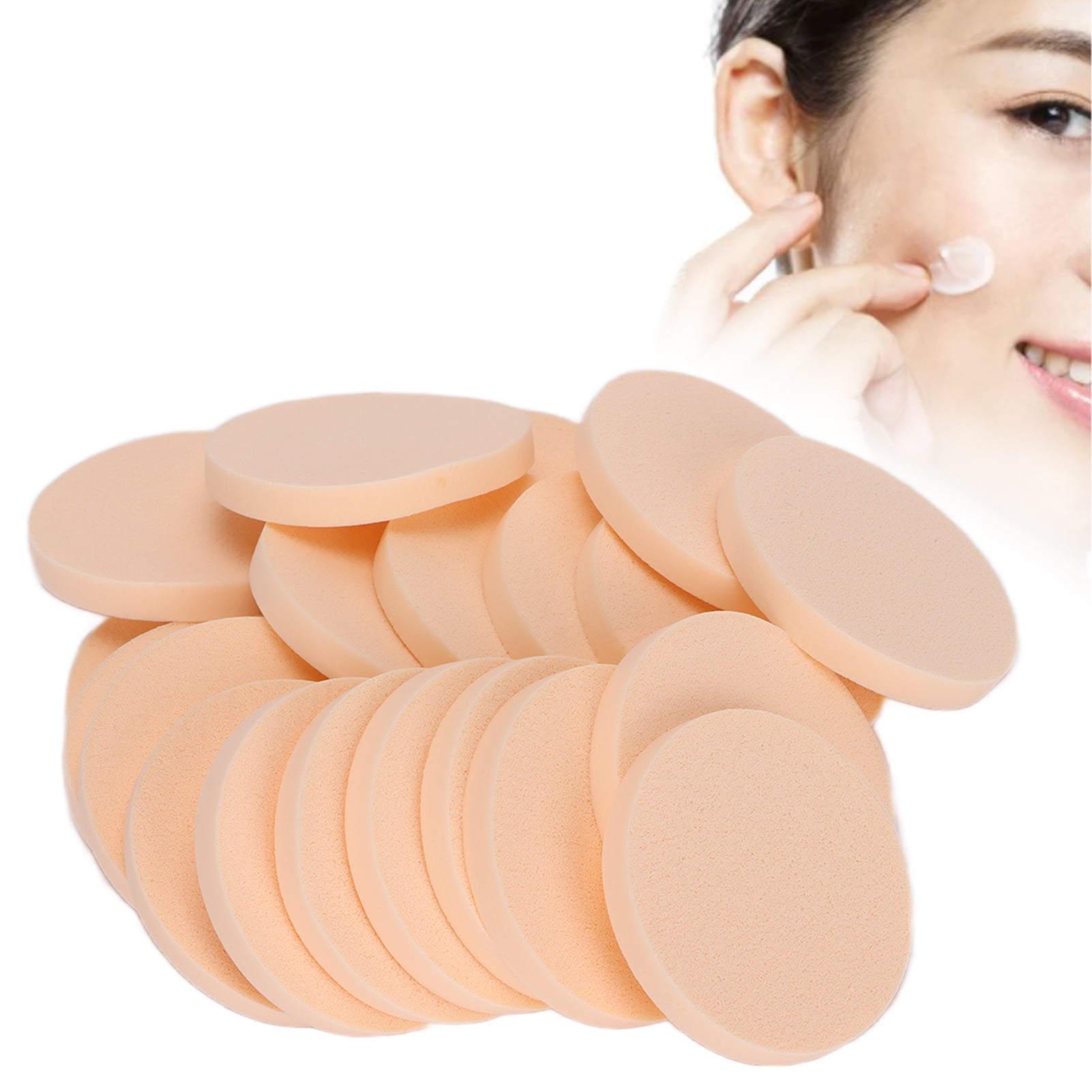 Click here for Ccdes 20pcs Round Makeup Sponge Dry And Wet Dual U... prices