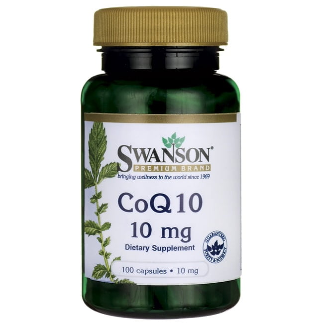 Swanson Coq10 10 mg 100 Capsules - Walmart.com - Walmart.com