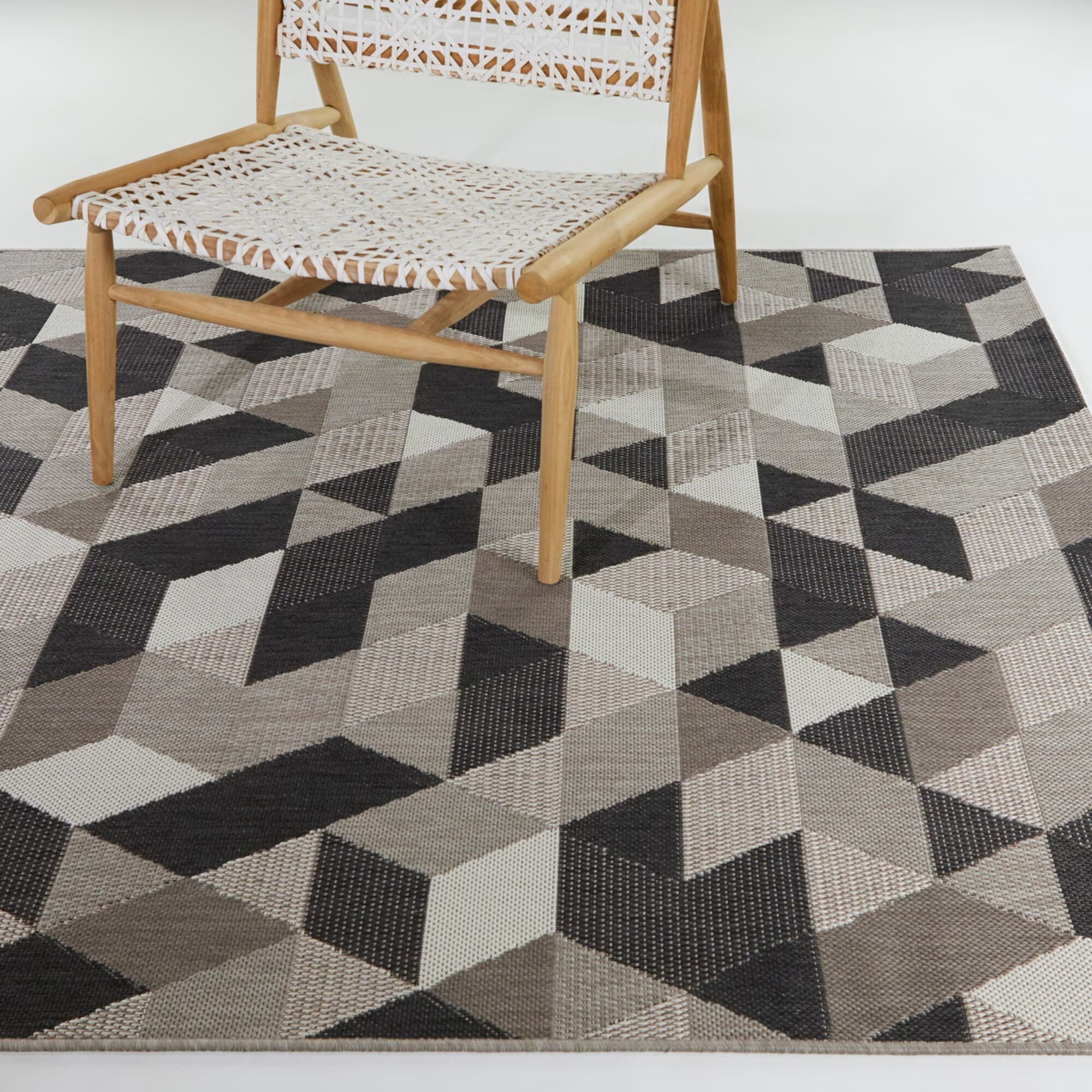 Balta US, Inc Felix Geometric Indoor/Outdoor Area Rug Brown 7'10" x 10 ...