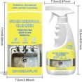 Heavy Duty Degreaser Cleaner Spray, 120ml Electrolyzed Ion Kitchen ...