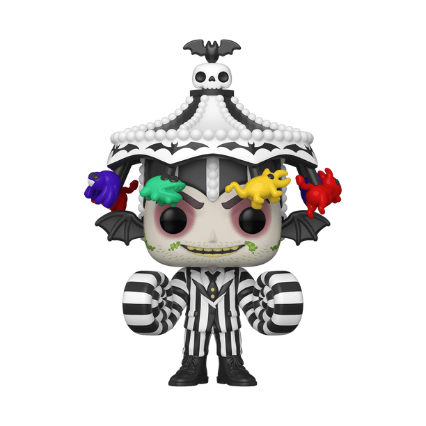 Funko POP! Movies: Beetlejuice - Beetlejuice with Hat - Walmart ...