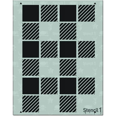 Stencil1 Chains Couture Repeat Pattern Stencil 11" X 11" - Walmart.com