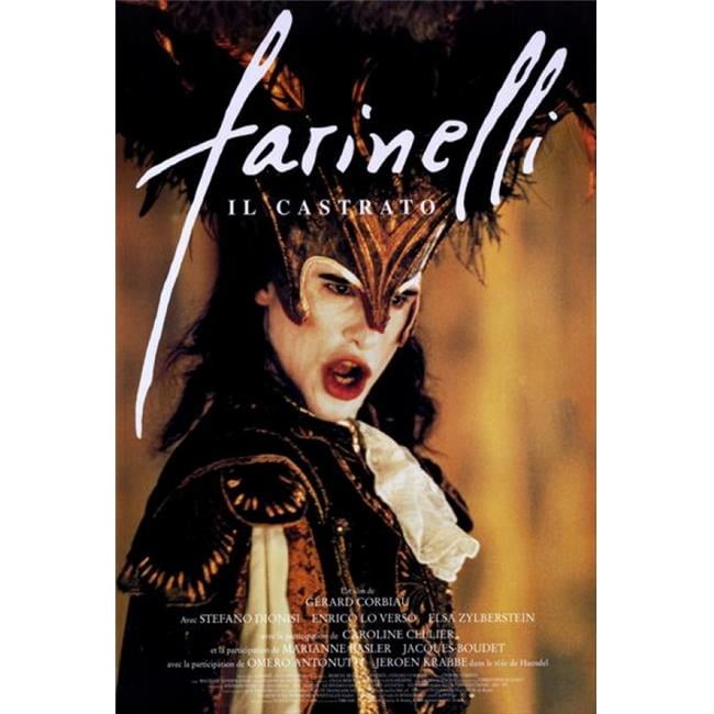 Posterazzi MOVCF4371 Farinelli Movie Poster - 27 x 40 in. - Walmart.com