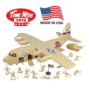 BMC WW2 D-Day Tank Battle - 36pc Plastic Army Men Playset - Walmart.com