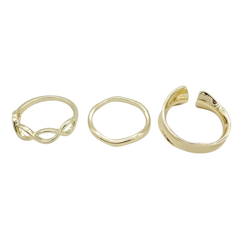 Click here for Nobrand 3pcs Finger Rings Simple Fashion Elegant S... prices