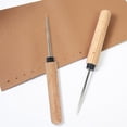 ANXPTIME Pack of 2 Awl Combining Wood and Metal Craft Tool Set Set ...