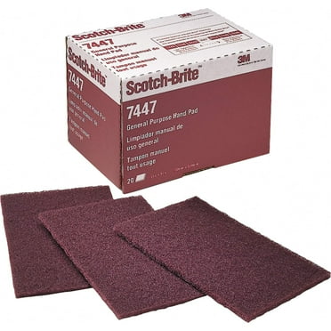 3M 07445 Scotch-Brite Light Cleansing Pad (5 Pack) - Walmart.com