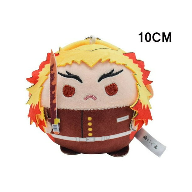 10cm Demon Slayer Plush Toys Doll Cute Fat Type Rengoku Kyoujurou ...
