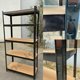 Bowoshen 70" x 35" x 16" Garage Shelving Unit, 5-Tier Shelves Boltless ...