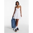 No Boundaries Tiered Trapeze Dress, Women's XXS-XXL - Walmart.com
