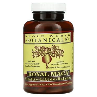 Royal Maca® for Men - Vegetarian Capsules, 500mg (180 ct.) - Walmart.com