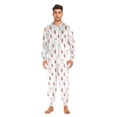Rabbit and Carrot Adult onesie Pajamas, Crystal Velvet Ultra Soft Warm ...