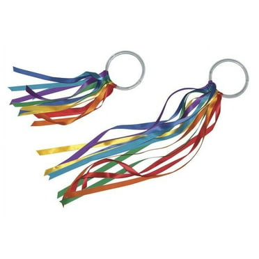 Sportime 022977 Large Rainbow Hoops With 12 In. Ribbons Stream- Set Of ...