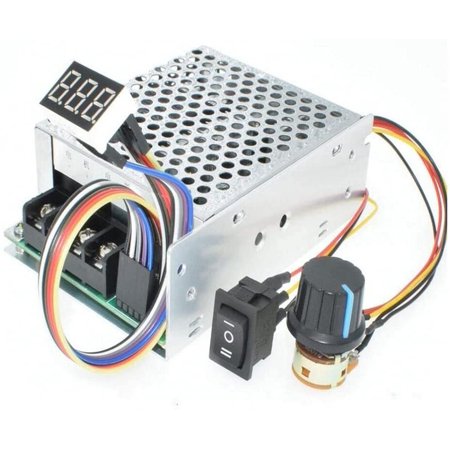 Adjustable Digital display 10-55V 60A PWM DC Brushed Motor Speed ...