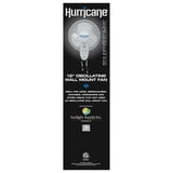 Hurricane Supreme 12 Inch Indoor Oscillating Wall Mount Fan, White ...