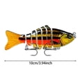 1 pack 4" Bass Lures Soft Baits Fishing Swimbaits Lure Kit - Walmart.com