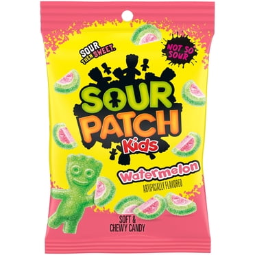 SOUR PATCH KIDS Red, White & Blue Family Size Soft & Chewy Candy, 1.8 ...