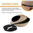 Heated Cat Bed for Large Cats, Thermo-Kitty Mod Dream Pod Heated Cat ...