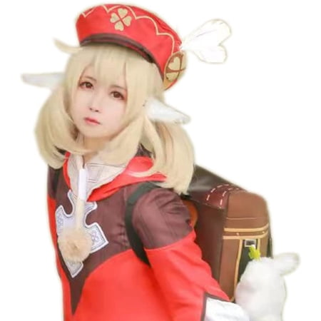 Genshin Impact Klee Wig Cosplay Wig Genshin Impact Anime Light Beige ...
