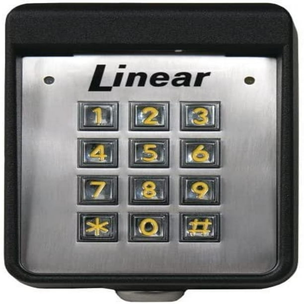 Linear Ak-11 Exterior Digital Keypad, Model: AK-11, Electronics ...