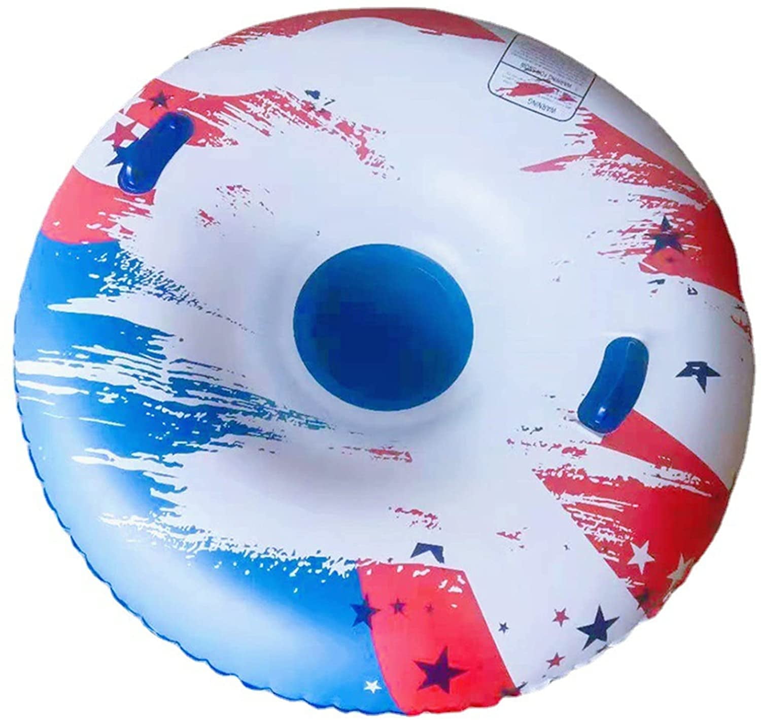 Snow Tube, Family Inflatable Snow Tube with 2 high Handles, Adult Heavy ...