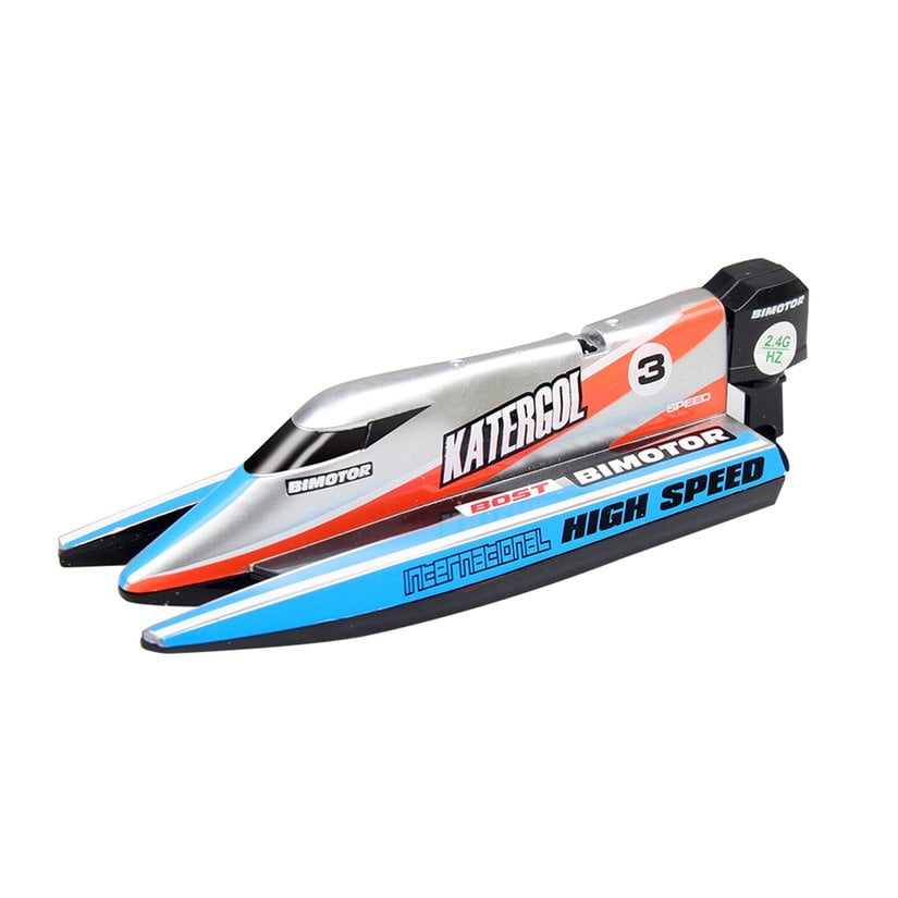 3313M F1 2.4GHz RC Boat 4CH High Speed Mini Racing Boat Rechargeable ...