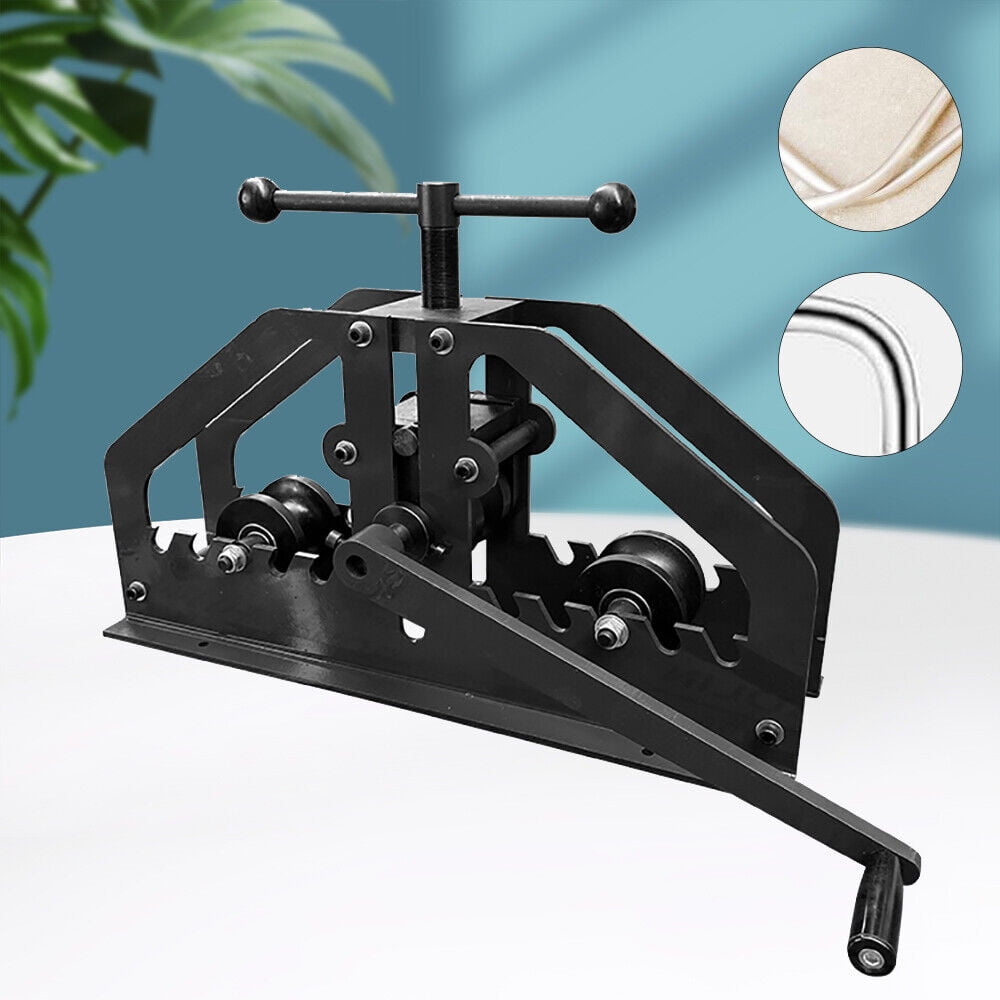 Fichiouy Portable 1.5'' Manual Pipe Bender Rolling Tool for Steel Tube ...