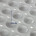 Tranquil Beauty Curved Shower Mat, Non Slip, Machine Washable, Rubber ...