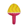 Colorful Lollipop Squeaky Pet Toy Soft Fabric Interactive Chew Play Toy ...