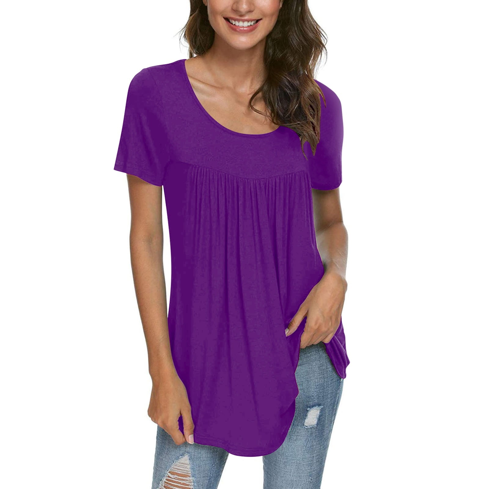 Click here for Ylhfashion Ladies Casual Letter Printed Short Slee... prices