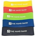 THE HAND BAND - Hand Exerciser & Strengthener Set: 10 Finger Resistance ...