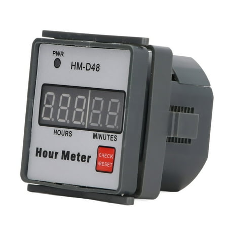 Hour Meter, Reset Function Industrial Timer For Equipment | Walmart Canada