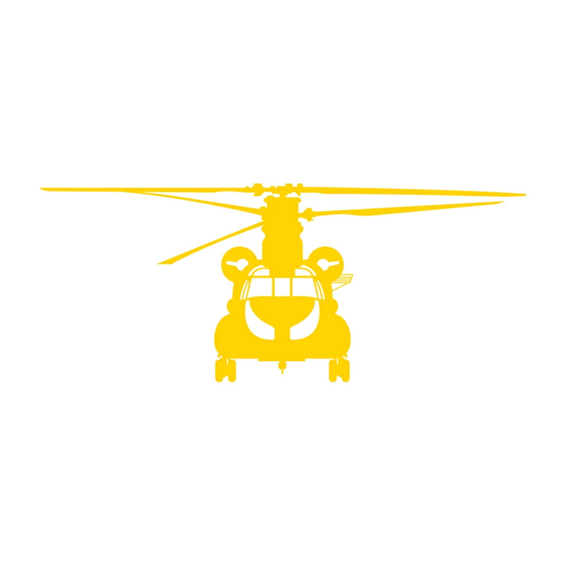 CH-47 Chinook Sticker Decal Die Cut - Self Adhesive Vinyl ...