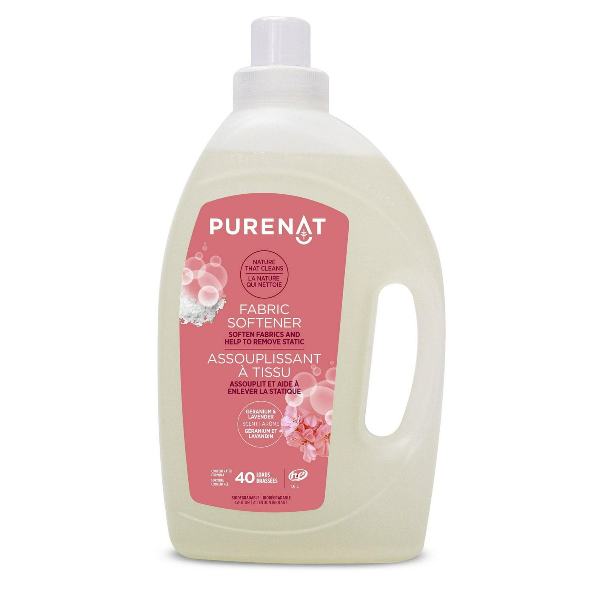 Click here for Purenat Fabric Softener Geranium & Lavender 1.6l 1... prices