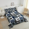 Adult Cabin Comforter Set Full, Retro Rustic Lodge Bedding Set Bear Deer Elk Duvet Insert ...