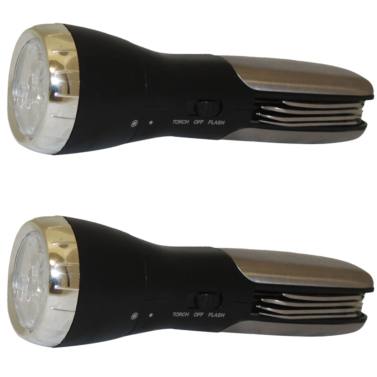 Technical Pro Multi Functional LED Flashlight and 8 Piece Pocket knife ...