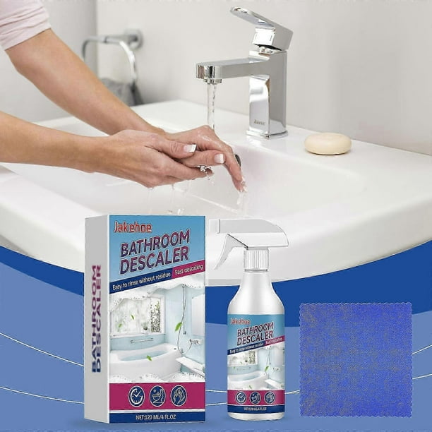 Stubborn Stain Cleaner, Bathroom Descaler Spray, Shower Cleaner Against ...
